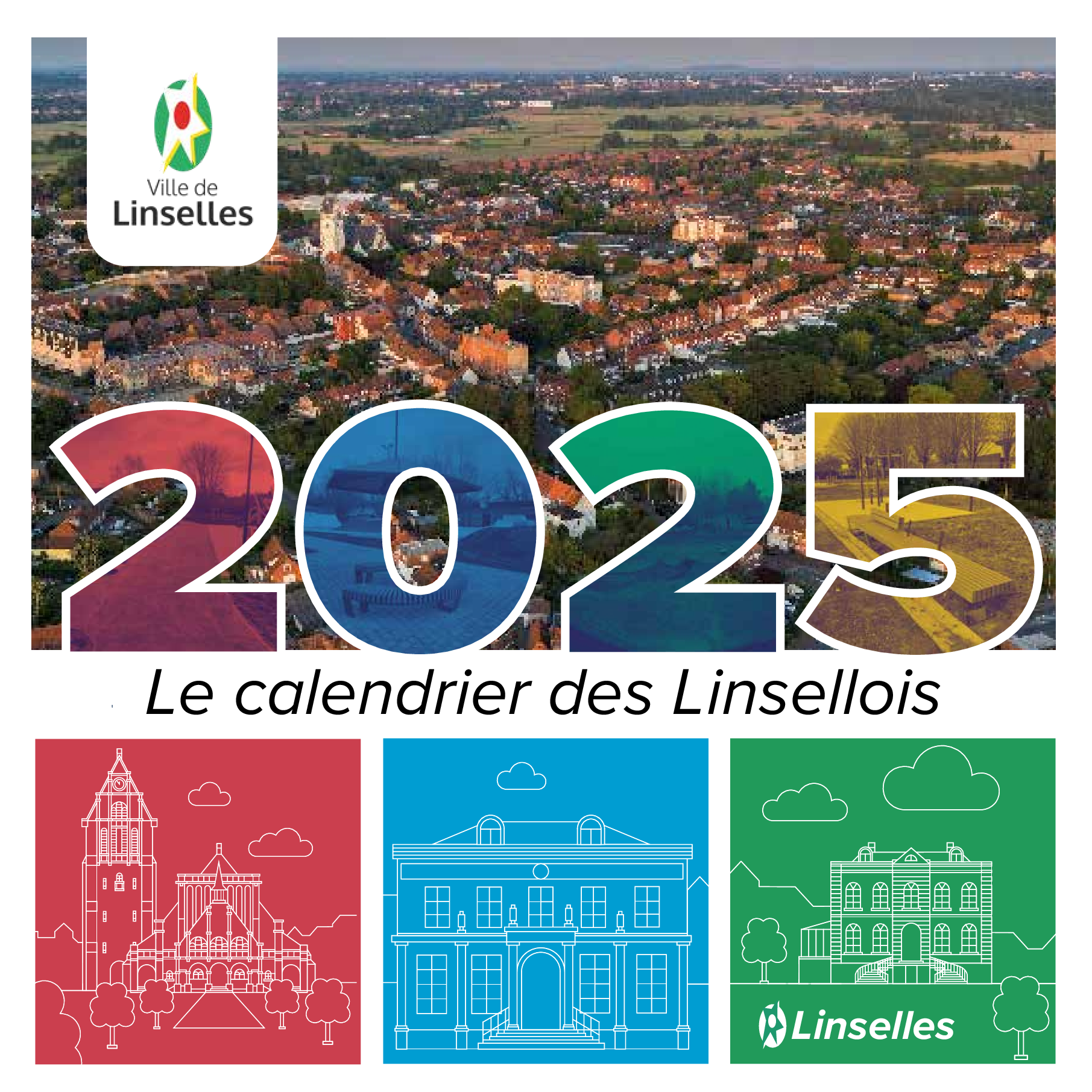 Le calendrier municipal et le Linselles Mag' sont là ! - Linselles (59)